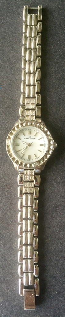 Women's ANNE KLEIN AK Watch ! Silver w/Sparkle Crystals! Stainless ...