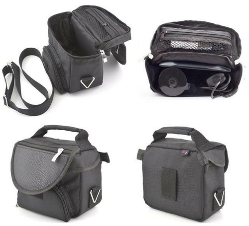 Carry Case For 5'' 6'' Sat Nav GPS & Dash Cam Travel Bag With Accessory ...
