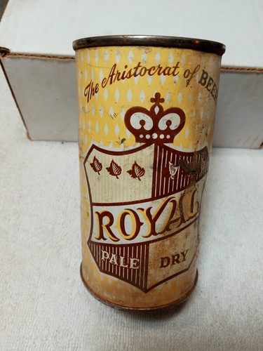 Royal pale dry flat top beer can , Los Angles CA EMPTY | eBay