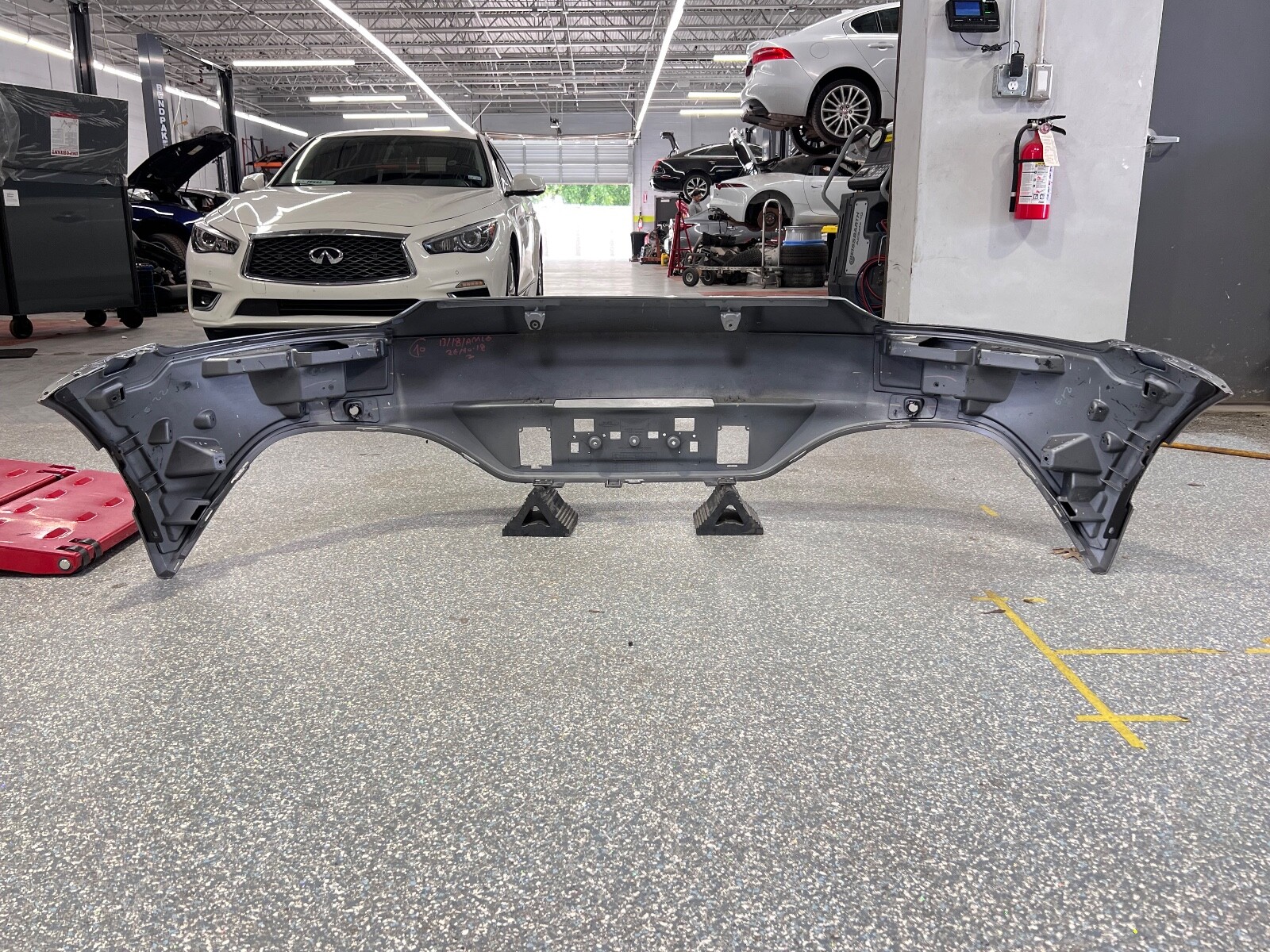 2019 2020 2021 ASTON MARTIN VANTAGE REAR BUMPER OEM USED KY63-17K835-B ...