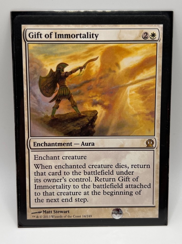 Gift of Immortality - Theros [Near Mint] [Magic MTG] x 2 | eBay
