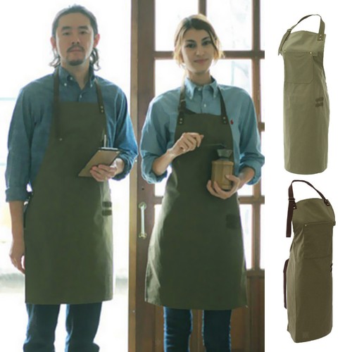Canvas Workshop Smocks Garden Apron Apron for Men Women | eBay