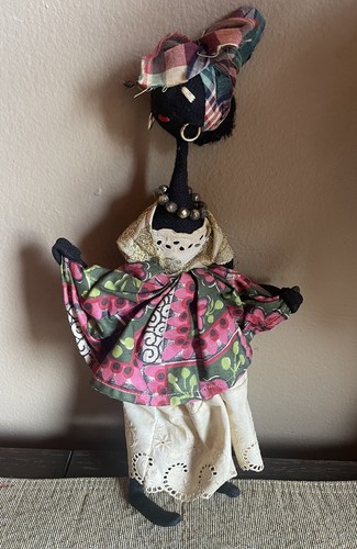Vintage African Cloth Doll | eBay