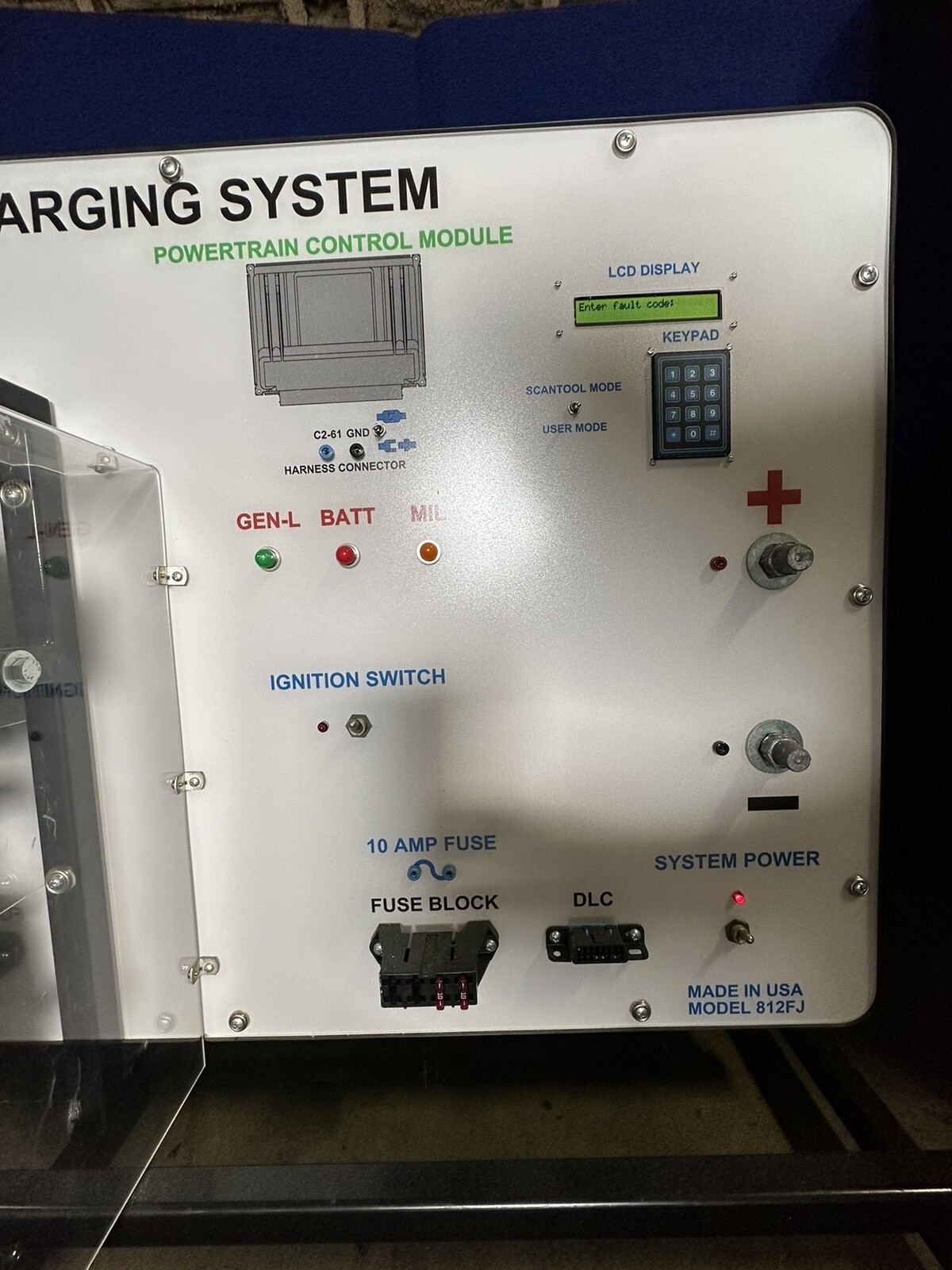 ATech Automotive Technology Training Charging System Faulted Trainer ...