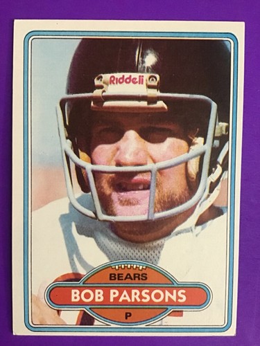 1980 TOPPS FOOTBALL SET BREAK CARD # 482 Bob Parsons NM/MT | eBay