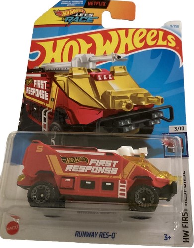 2024 Hot Wheels Hw First Response Runway Res-Q, 9/250 Red | eBay