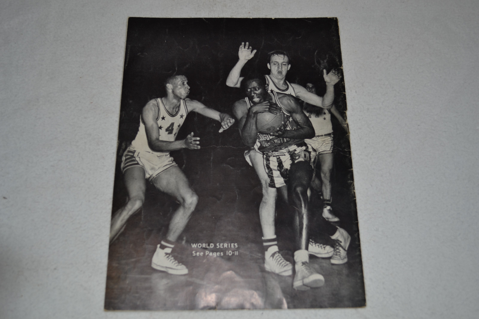 Rare 1951-52 Abe Saperstein's HARLEM GLOBETROTTERS Silver Anniversary ...