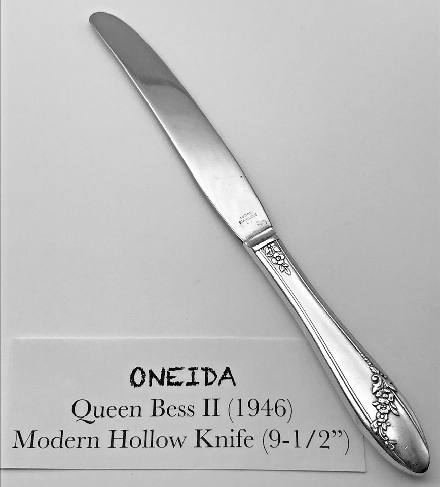 Oneida Community Queen Bess II Tudor Silver Plate 1946 CHOICE Flatware ...