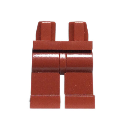 NEW LEGO - Figure Legs - plain Red Dark Pants - LEGO regular leg | eBay