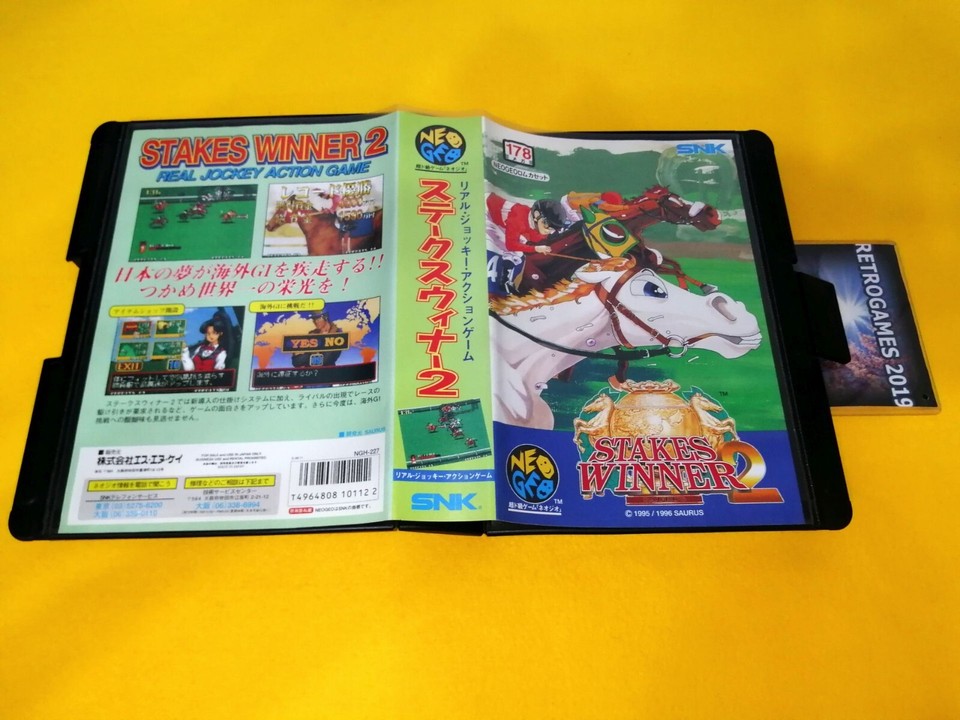 Neo Geo SNK STAKES WINNER 2 Neogeo AES SNK SUPER RARE | eBay