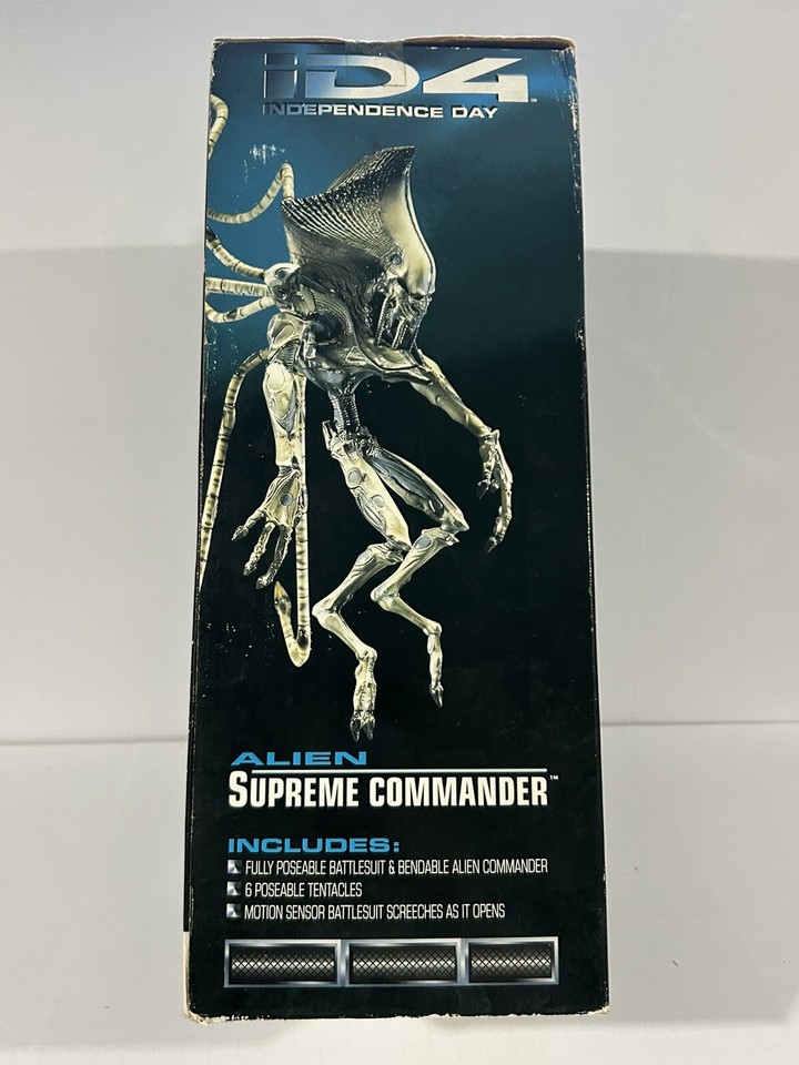 Trendmasters ID4 (Independence Day) Alien Supreme Commander Action ...