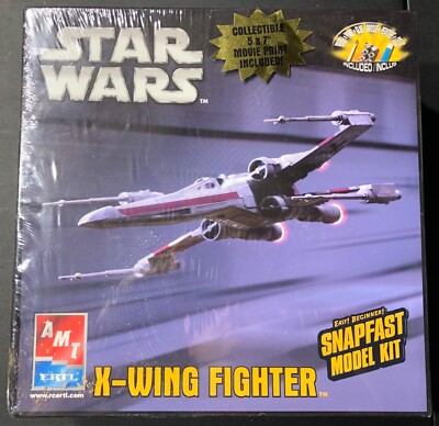 AMT X-Wing Fighter Star Wars Snap-Fast FS NEW Model Kit ‘Sullys Hobbies ...