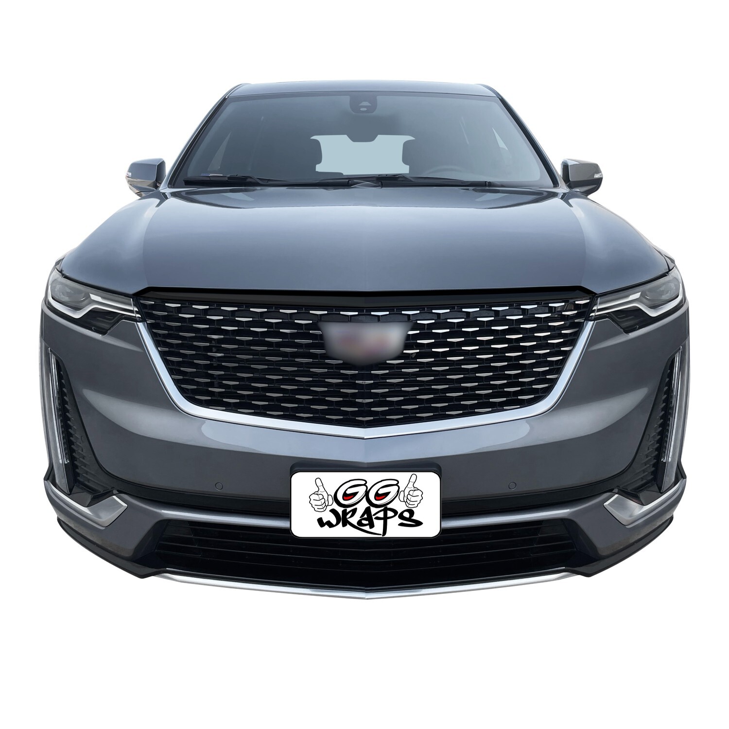 Chrome Delete Blackout Vinyl Overlay for 2020+ Cadillac XT6 Upper Grill Trim | eBay