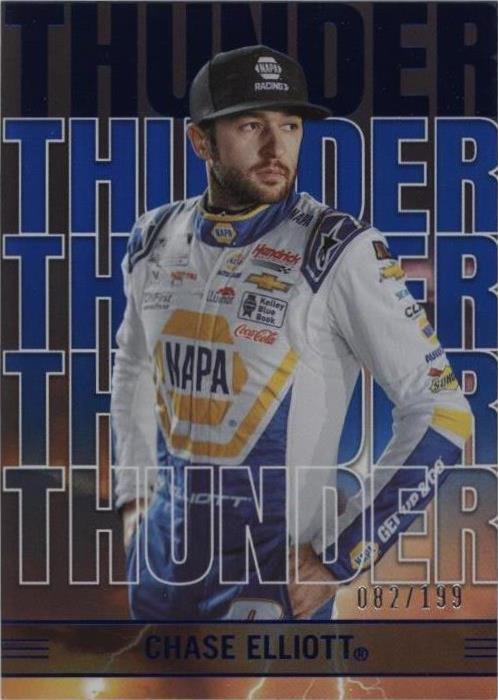 2023 Panini Chronicles - Thunder Chase Elliott #6 Blue /199 for sale online | eBay