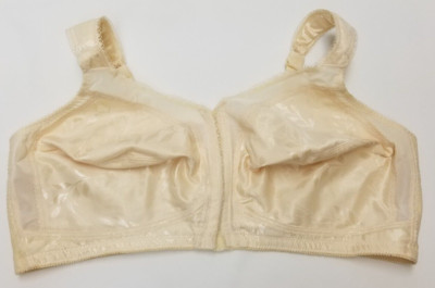 PLAYTEX 18 HOUR FRONT OPENING BRA SOFT CUP SIZE 48D BEIGE 4695 | eBay