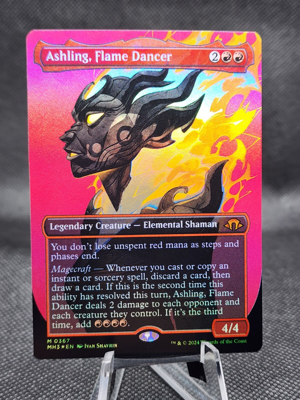MTG - [FOIL] Ashling, Flame Dancer (Borderless) - Modern Horizons 3 | eBay