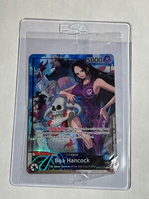 One Piece TCG Boa Hancock OP07-038 PSA Magazine Promo SEALED Card | eBay