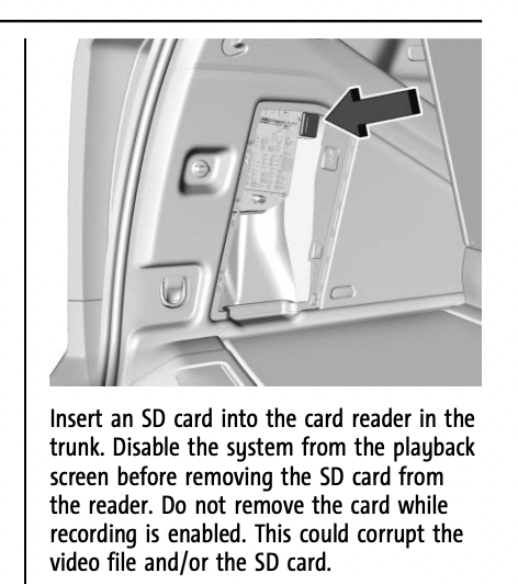 Surround Vision Recorder 64GB SD Memory Card For 2023+ Cadillac ...