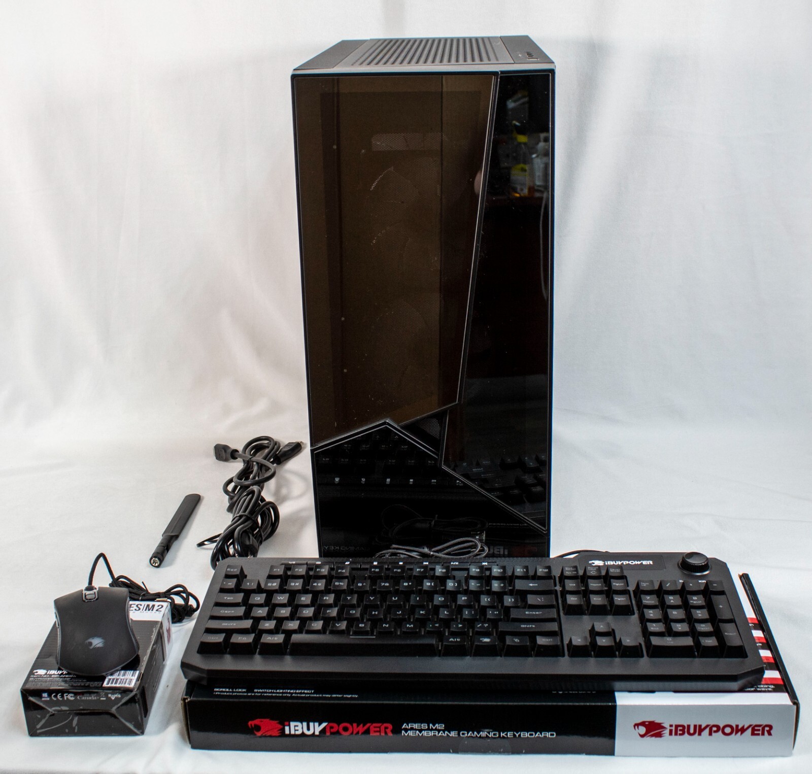 iBUYPOWER Slate MR Gaming Desktop Bundle- Intel core i5, 8G/480GB SSD ...