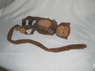 Gold Bug 2 in 1 Harness Buddy Brown Monkey Child Safety Harness with ...