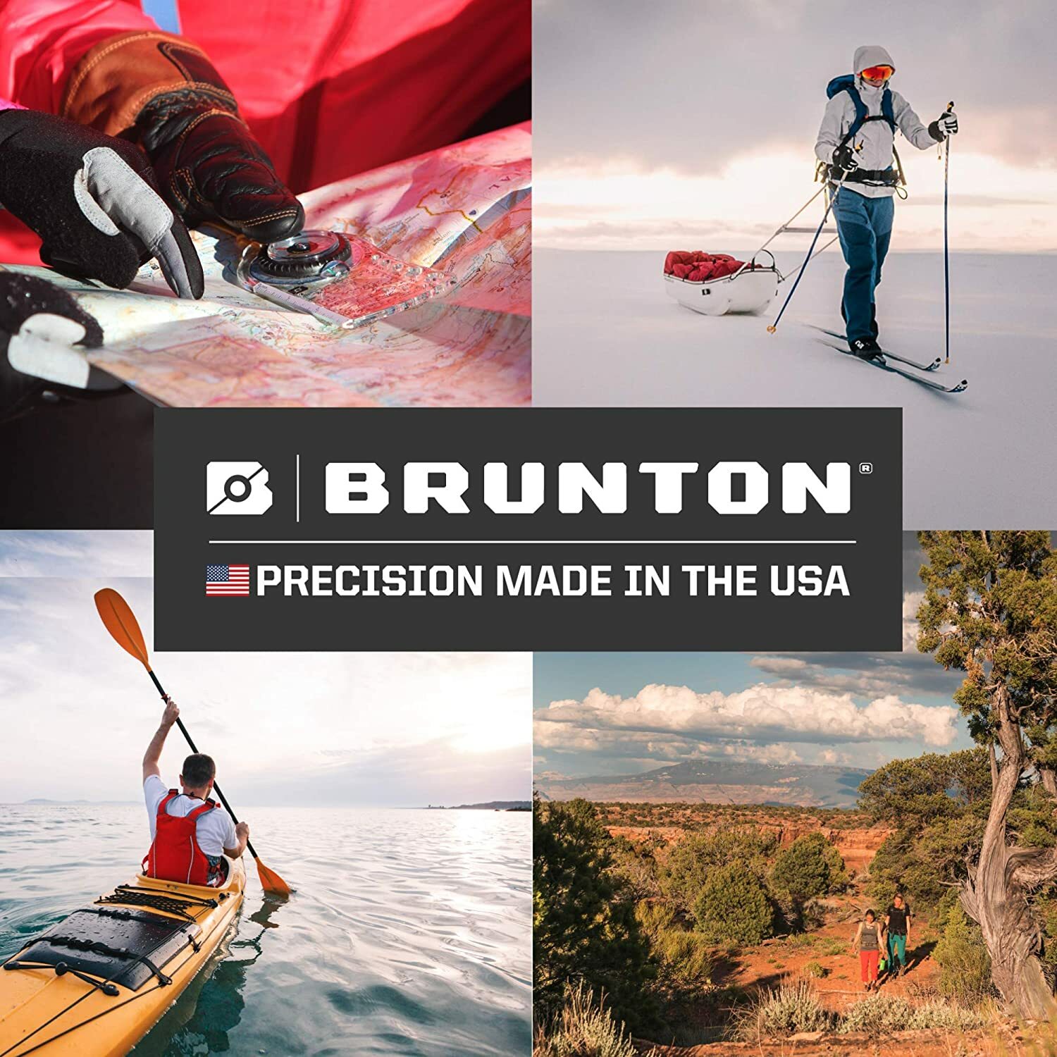 BRUNTON V2 DIGITAL COMPASS WITH TIME, TEMPERATURE AND DAILY ALARMS, NEW ...