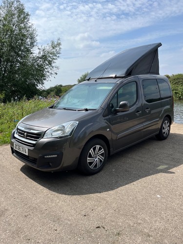 Peugeot Partner Teepee POP TOP MICRO CAMPER VAN BOOT JUMP Camping ...