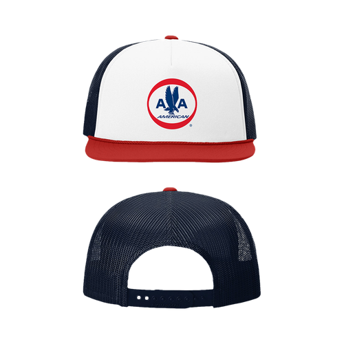 American Airlines 1962 Logo Adjustable Richardson Trucker Baseball Golf ...
