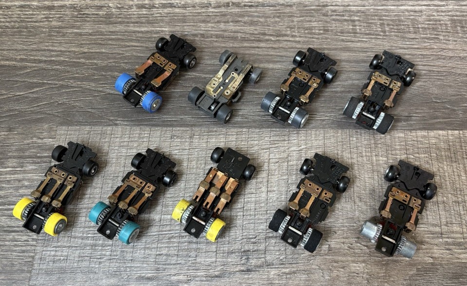 Tyco TCR Slot Car Lot AS-IS Parts and cars, trucks, vans untested SEE ...