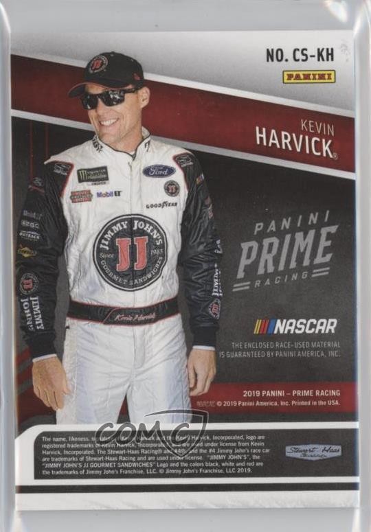 2019 Panini Prime Clear Silhouettes /99 Kevin Harvick #CS-KH | eBay