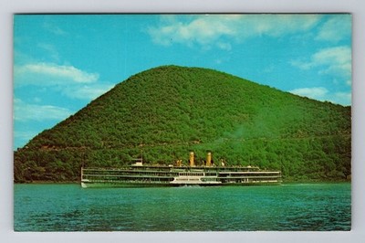 New York - Hudson River, SS Alexander Hamilton, Ship Souvenir Vintage ...
