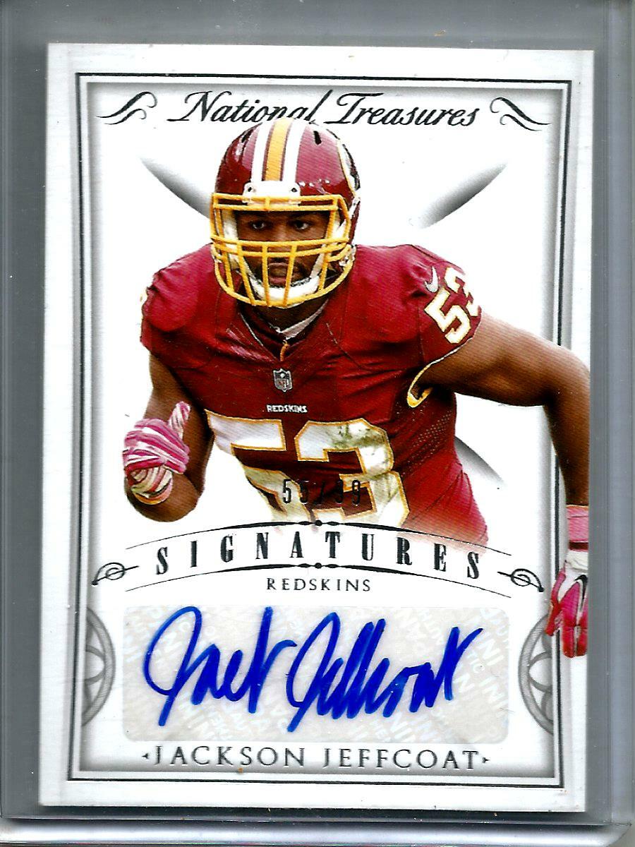 Jackson Jeffcoat 2015 National Treasures Autograph #55/99 | eBay