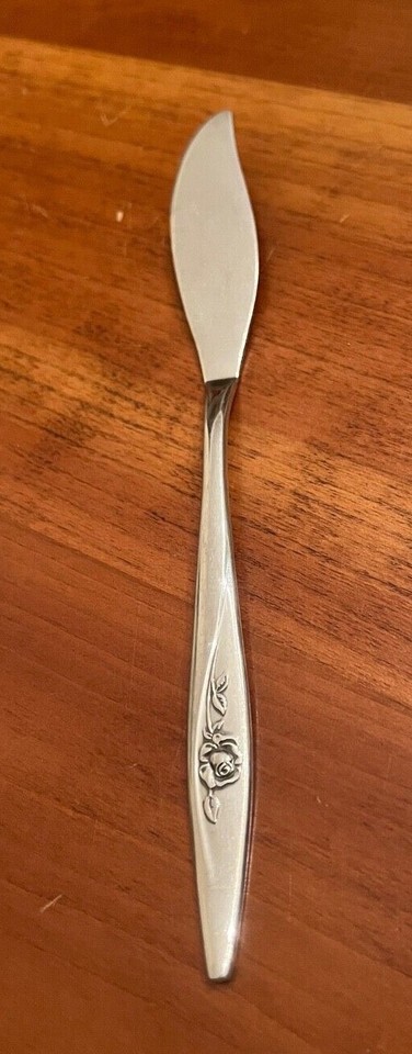 Oneida Deluxe LASTING ROSE Glossy Stainless Flatware - Choice | eBay