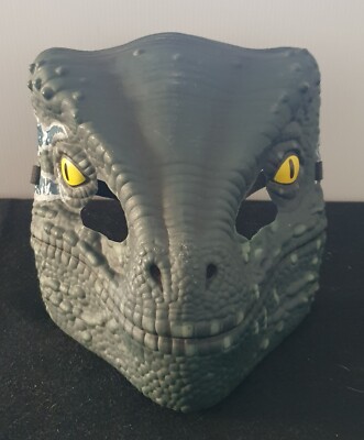 Jurassic Park World Blue Raptor Child Masks - 6" Half Mask | eBay