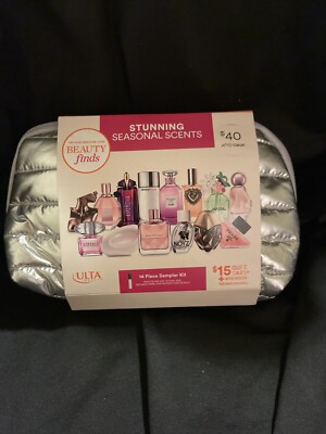 ULTA Holiday 2024 Stunning Seasonal Scents 14pc Sample Perfume Set w ...