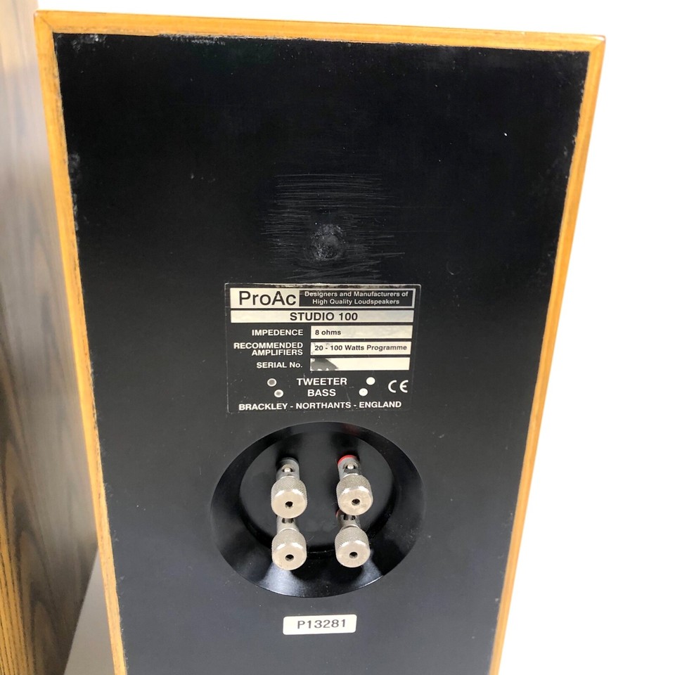 ProAc Studio 100 Monitors - Loudspeaker - Pair - Sounds Great | eBay