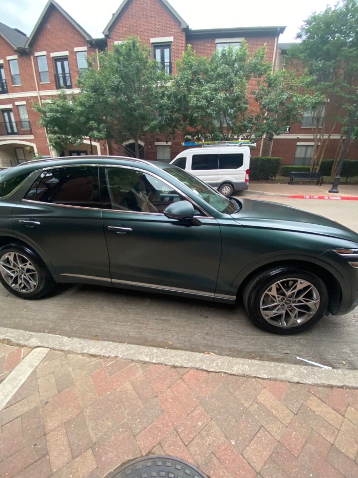 Like NEW 2023 Genesis GV 70, 2.5T Brunswick Green (Matte),Havana brown ...