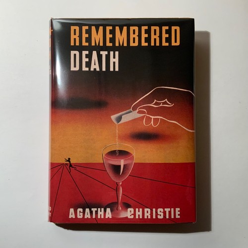 Remembered Death by Agatha Christie 1945 Dodd, Mead, 1st US Ed. / 2nd ...