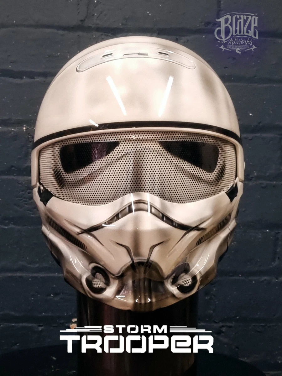 Stormtrooper Motorcycle Helmet