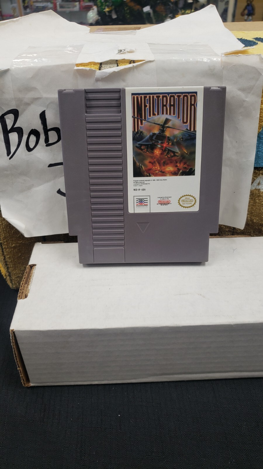 INFILTRATOR NINTENDO NES VIDEO GAME NO BOX OR MANUAL AUTHENTIC | eBay