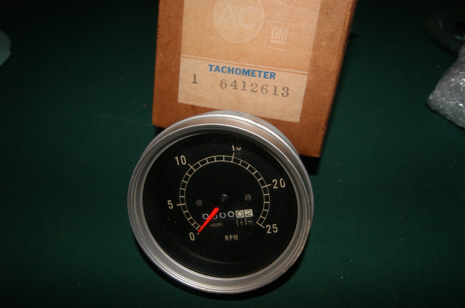 NOS GM Truck mechanical tachometer, brand new in the box. 0-2500 RPM | eBay