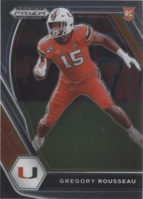 2021 Panini Prizm Draft Picks - Greg Rousseau #144 (RC) for sale online ...
