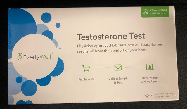 EverlyWell Testosterone Test Kit - White for sale online | eBay