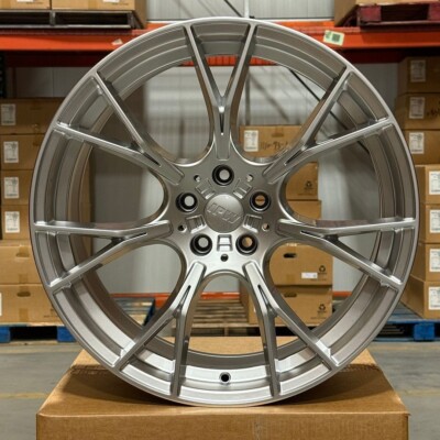20" M5 CS STYLE SILVER WHEELS RIMS FITS BMW 5X112 530i 540i xDrive ...