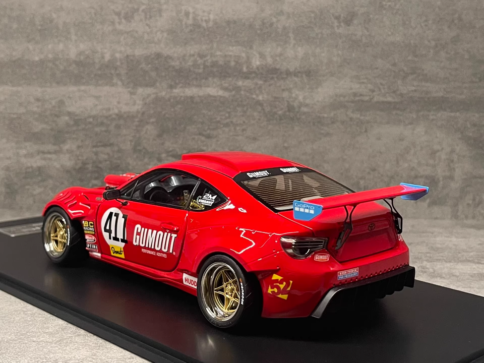 Brand New! DCN 1:18 GT 4586 Toyota 86 with Ferrari 458 V8 Engine Swap 🚗 ...