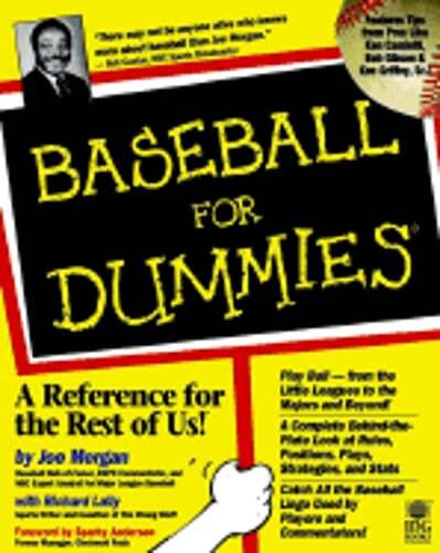 Baseball for Dummies by Joe Morgan: New 9780764550850| eBay