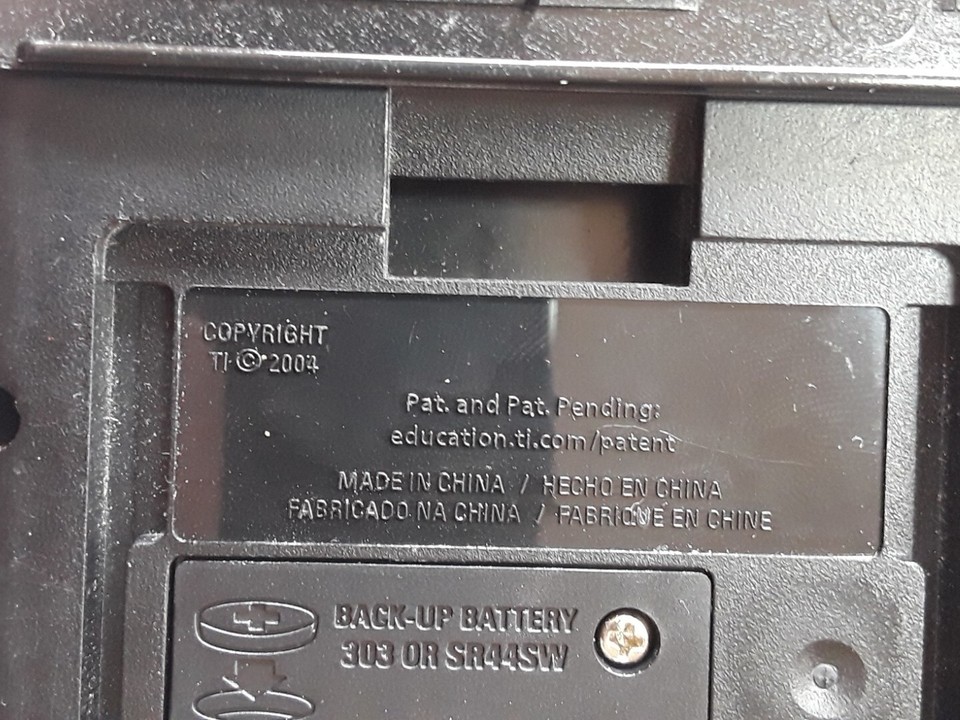 TI-89 Titanium Texas Instruments Graphing Calculator Tested With ...