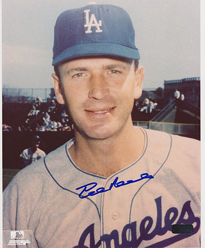 ED ROEBUCK LOS ANGELES DODGER LICENSED AUTOGRAPHED 8 X 10 PHOTO COA | eBay