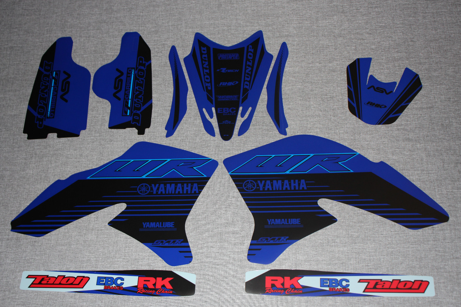 YAMAHA WR250R / WR250X 2008-2021 HYPER 1 MX GRAPHICS KIT STICKER KIT ...