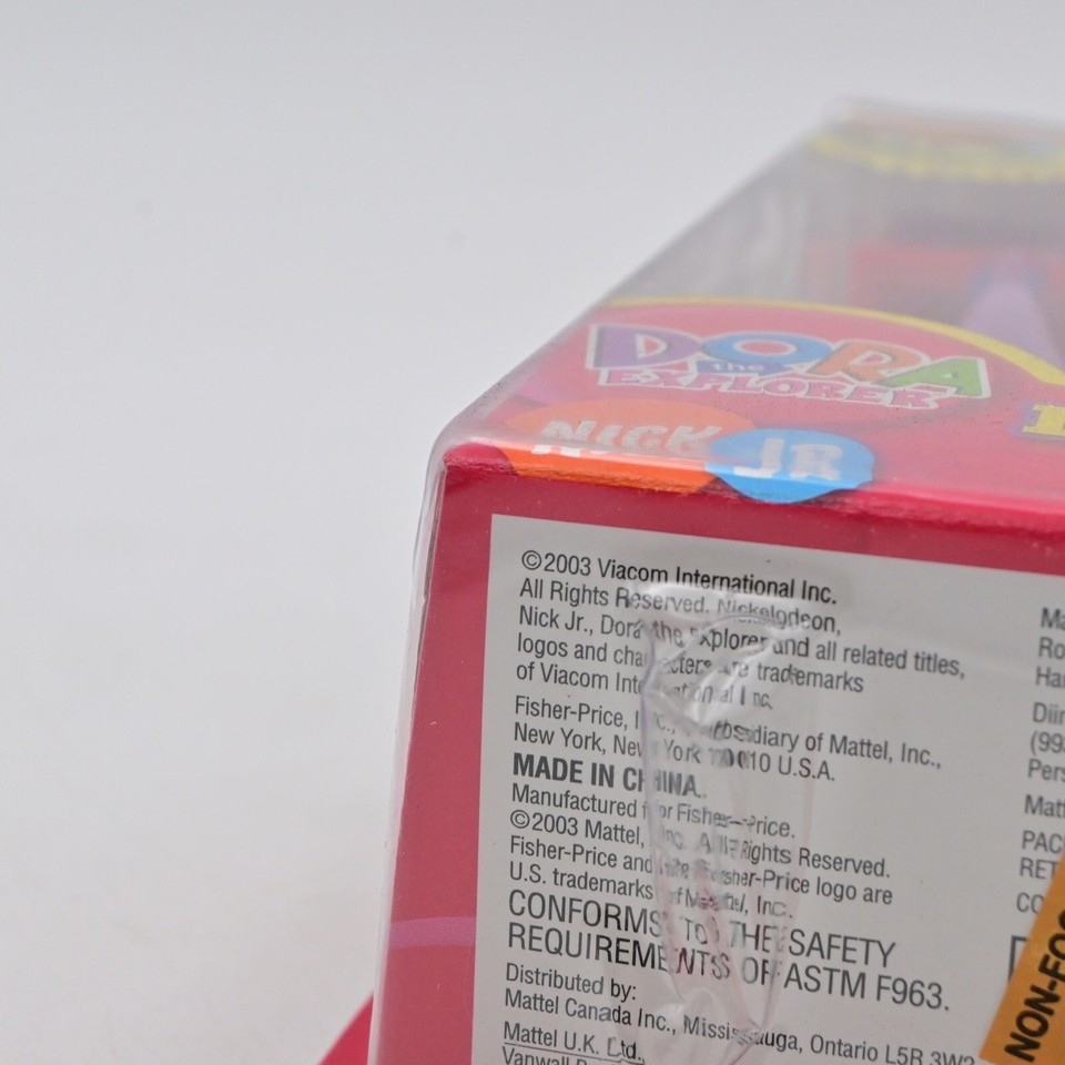 Vintage 2003 Fisher Price Dora The Explorer Boots & Tico Nick Jr Figure ...