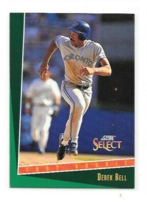 1992 Score Select Derek Bell Rookie #286 Blue Jays | eBay